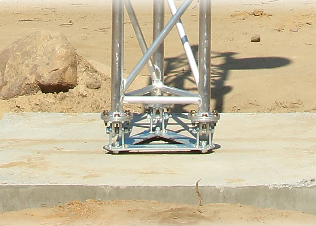 Aluminum Mast/Tower Section MK (1.5m, lattice construction)